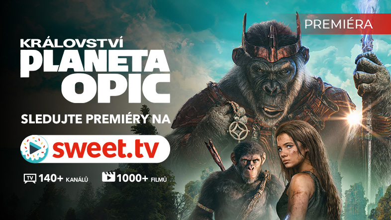 "Království Planeta opic" na SWEET.TV: Fascinující zajímavosti a odkazy ke zhlédnutí - SWEET.TV